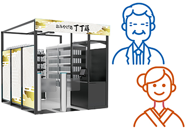 旅館・ホテル業のみなさまの課題を「無人売店システム」が解決します。TTG-SENSE MICRO/TTG-SENSE MICRO W| 東芝テック